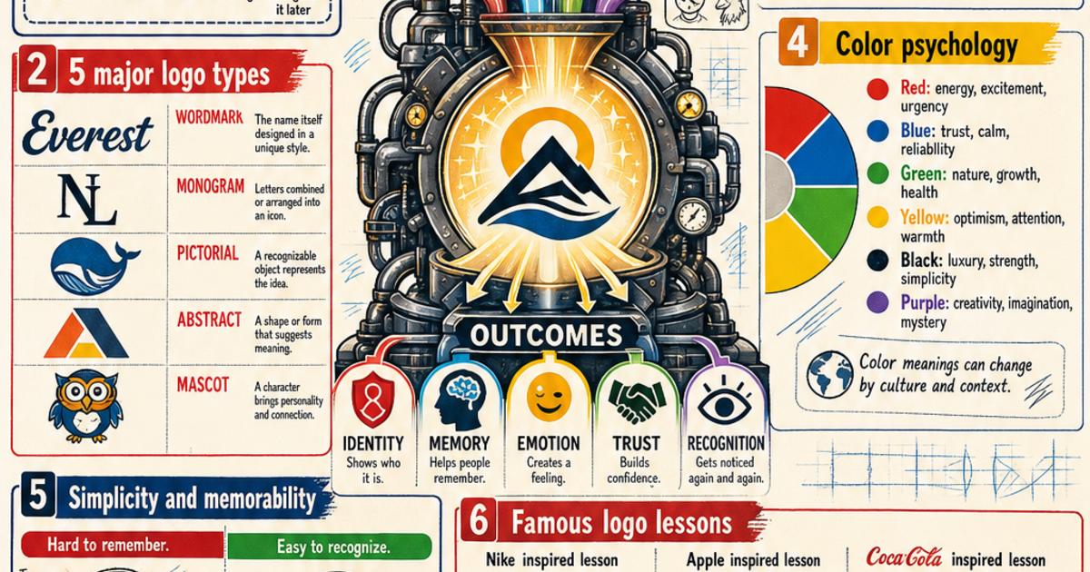 How Logos Communicate Ideas Infographic | LivePhysics™
