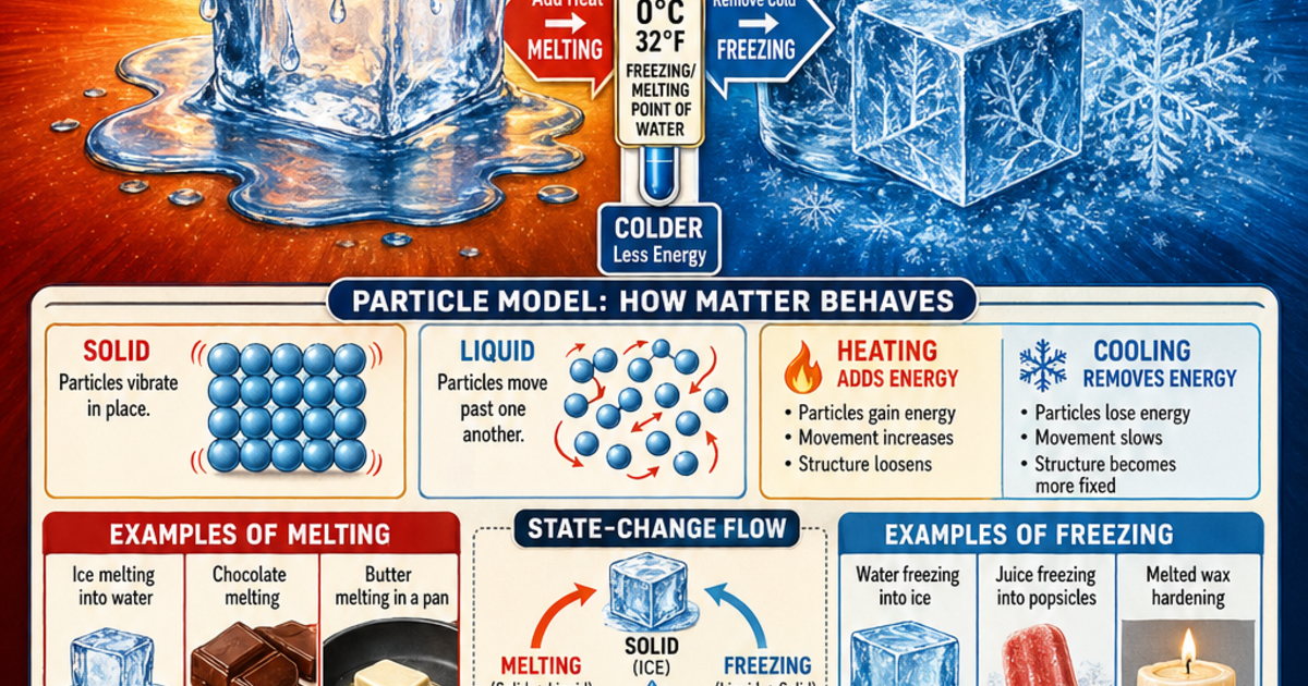 Phase Changes Infographic | LivePhysics