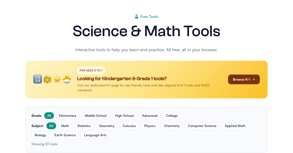 Free Interactive Learning Tools | LivePhysics™